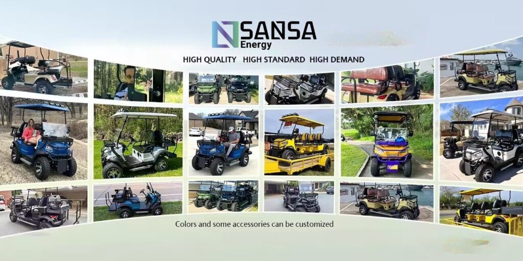 Vehículos Eléctricos de Golf SANSA 2024 - Coches - Carritos